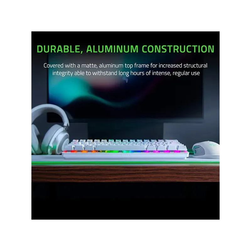 RAZER HUNTSMAN MINI Mercury RED SWITCH - Clavier gaming