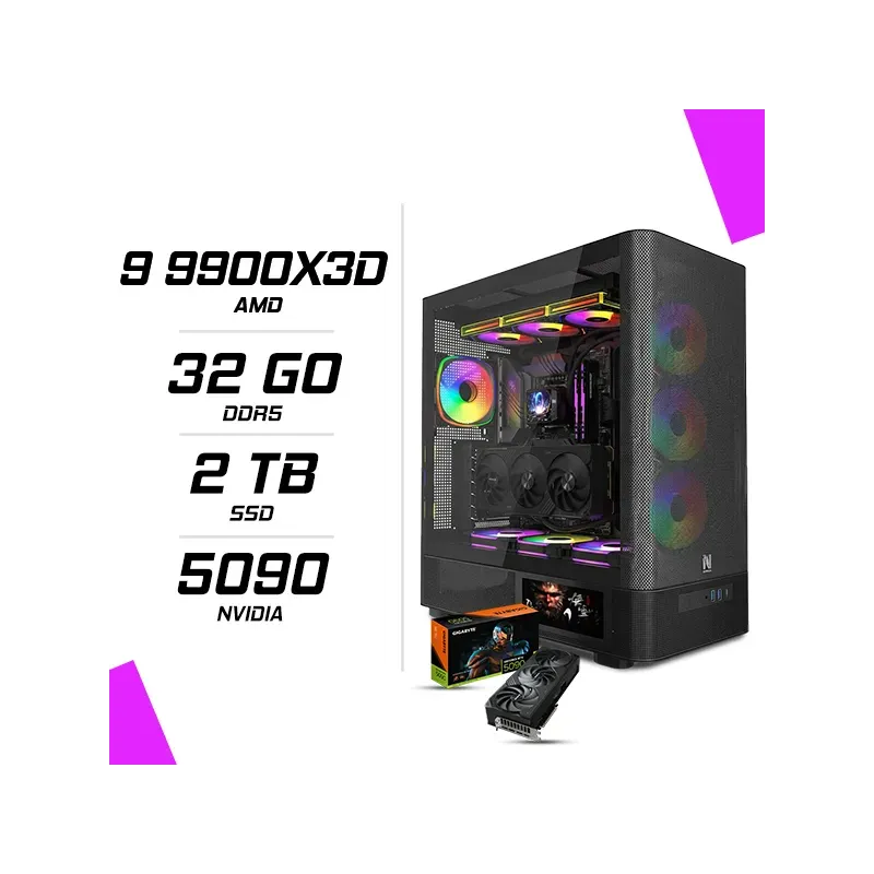 PC Gamer AMD Ryzen 9 9900X3D RTX 5090 32G