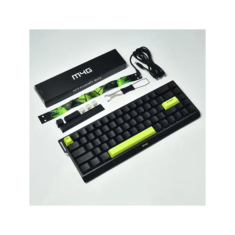M4G MAG 68HE GREEN SAMURAI HALL EFFECT - Clavier Gamer Qwerty