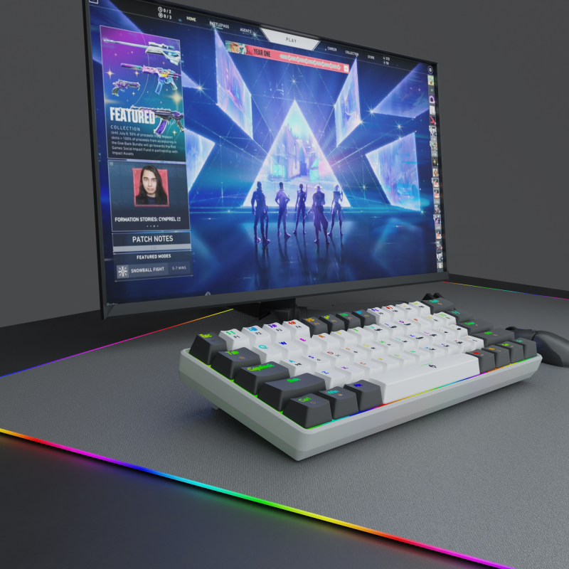 STEP-ONE Mechanical Keyboard - Next Level PC Maroc
