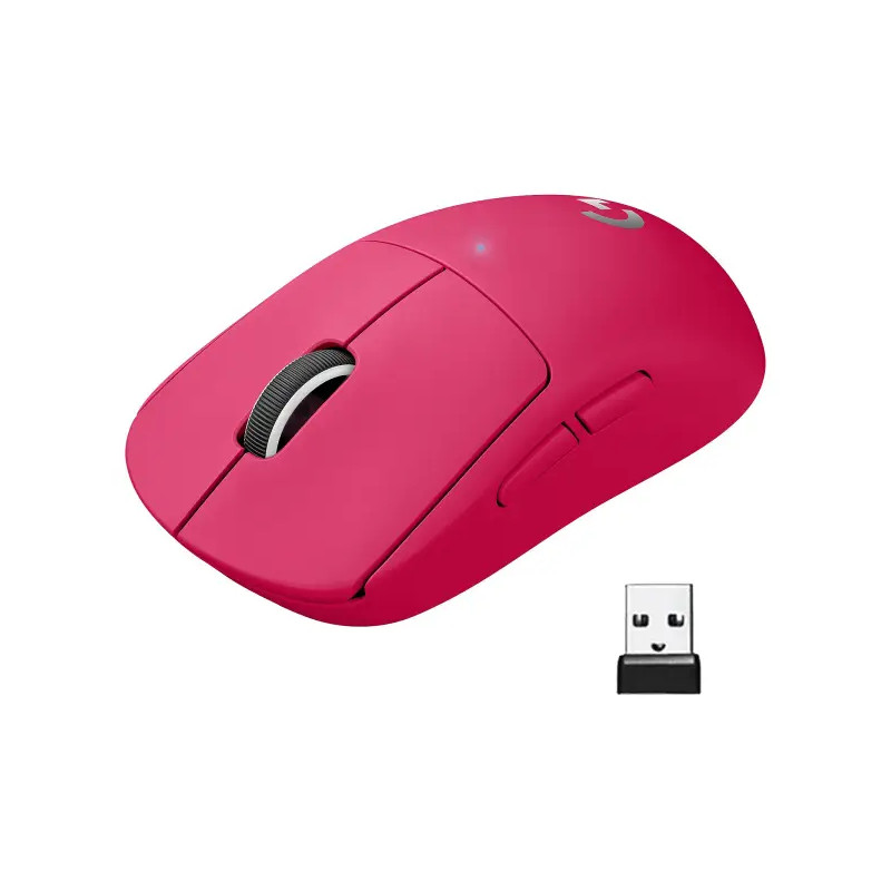 Logitech Wireless Gaming Pro X Superlight Magenta - Souris
