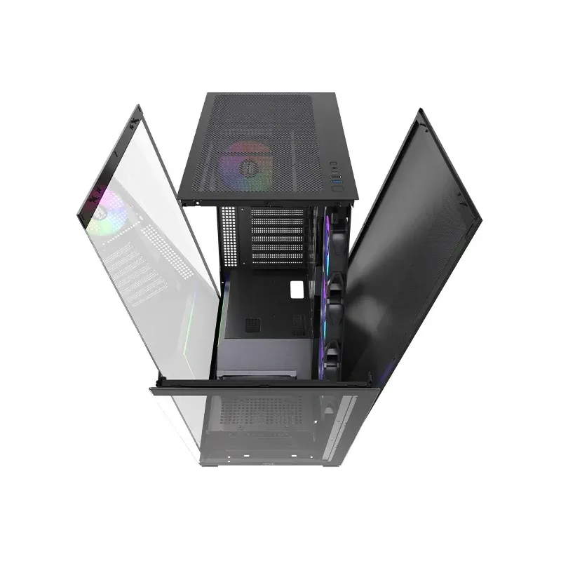 NOVA GUARDIAN H9-1-PLUS Noir - Boitier Gamer